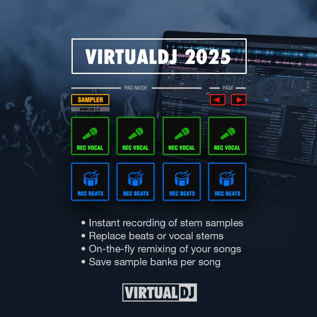 Virtual DJ 2025 permite reemplazar Stems con la nueva función StemSwap | Hispasonic